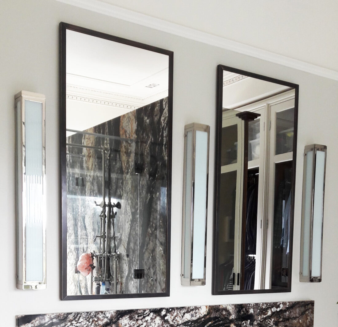 Shane Holland Design Workshops - Minimalist Bespoke Slim Edge Mirror