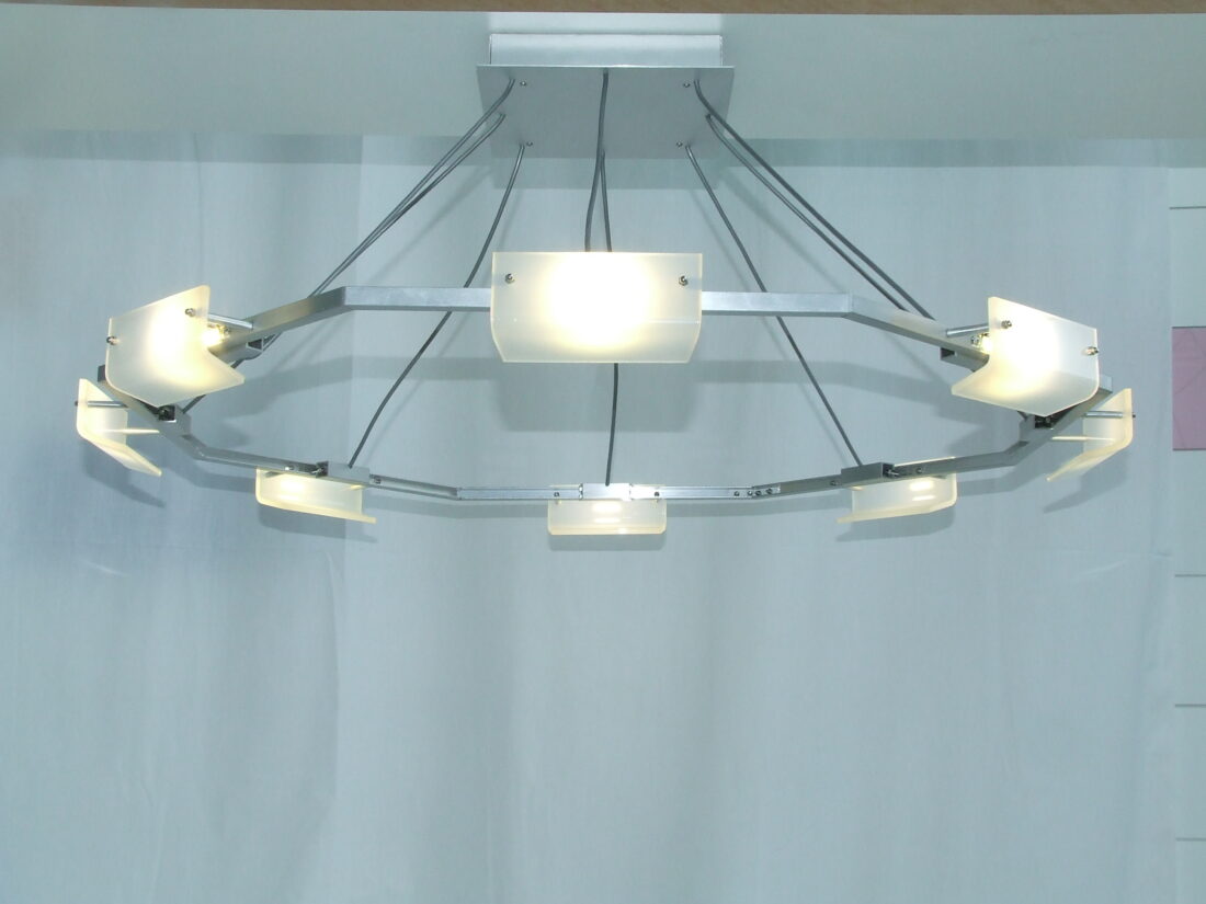 'Octagon' Large Pendant Light - Shane Holland Design Workshops